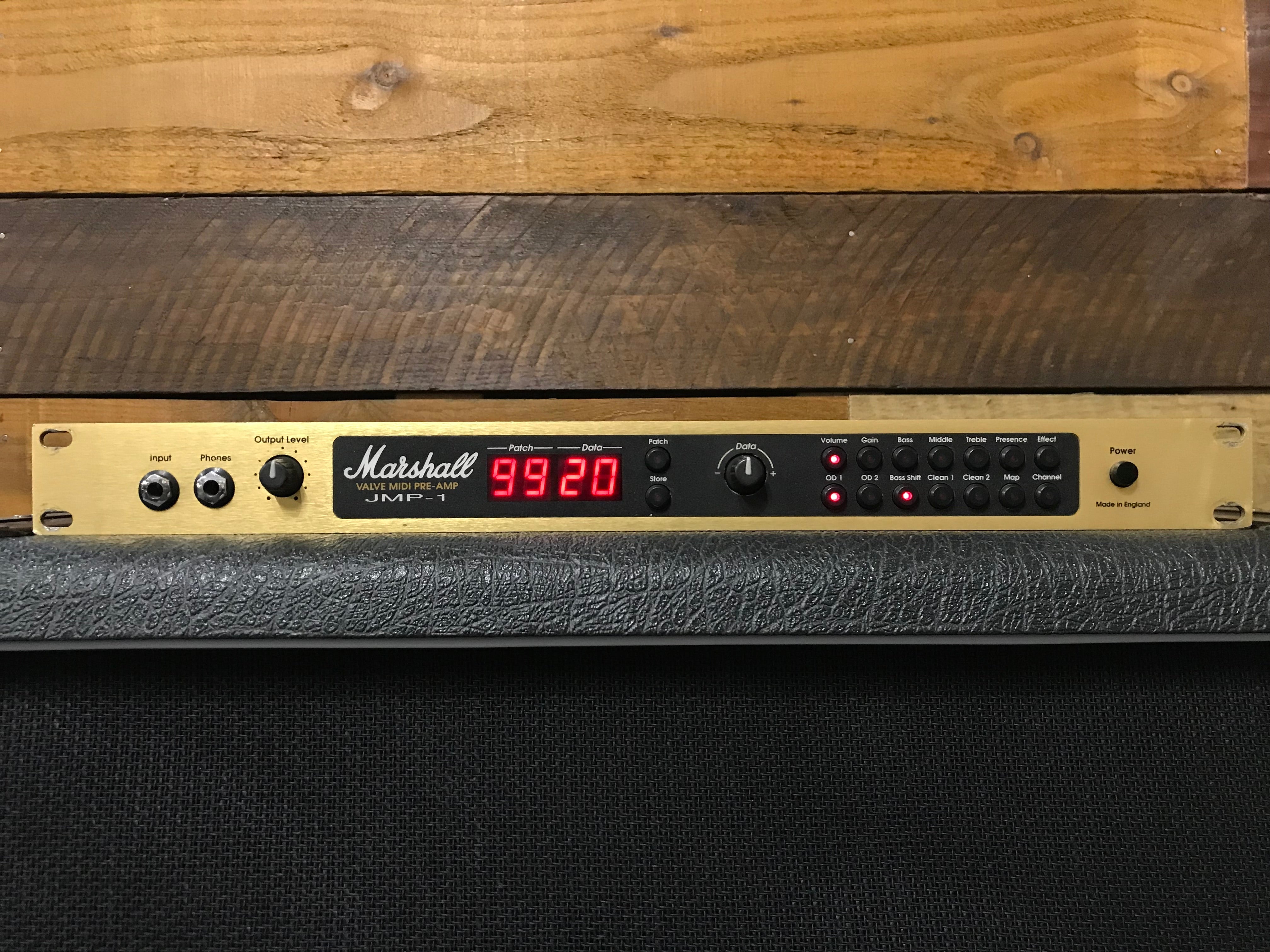 Marshall JMP-1 Valve MIDI Pre-Amp Unit – MotoMusic