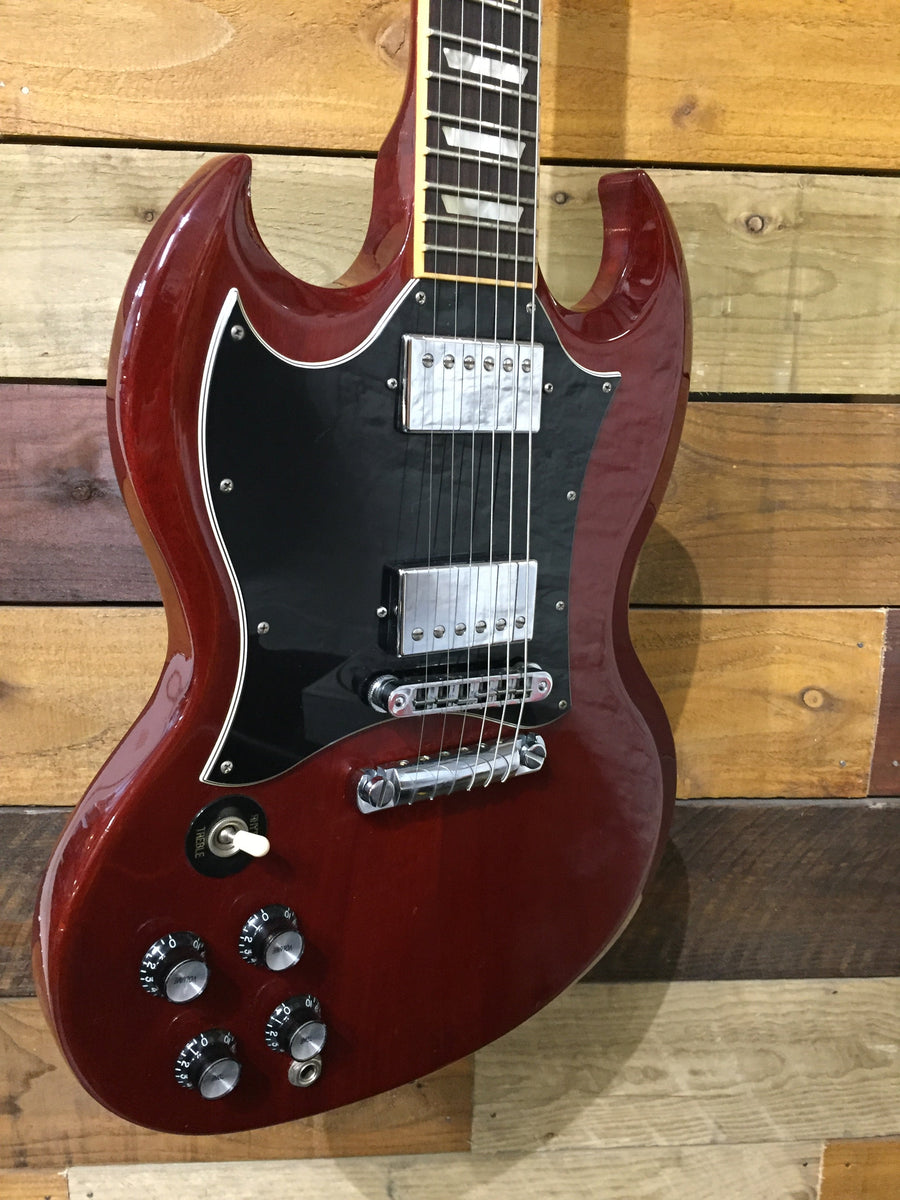 Gibson SG Standard Left Hand Cherry 2008 – MotoMusic