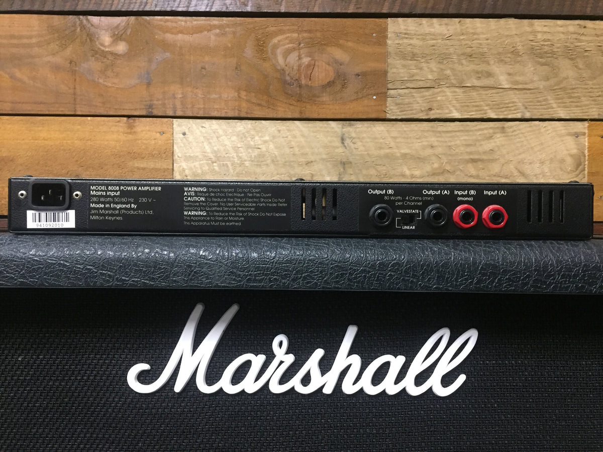 Marshall Valvestate 8008 Power Amplifier – MotoMusic