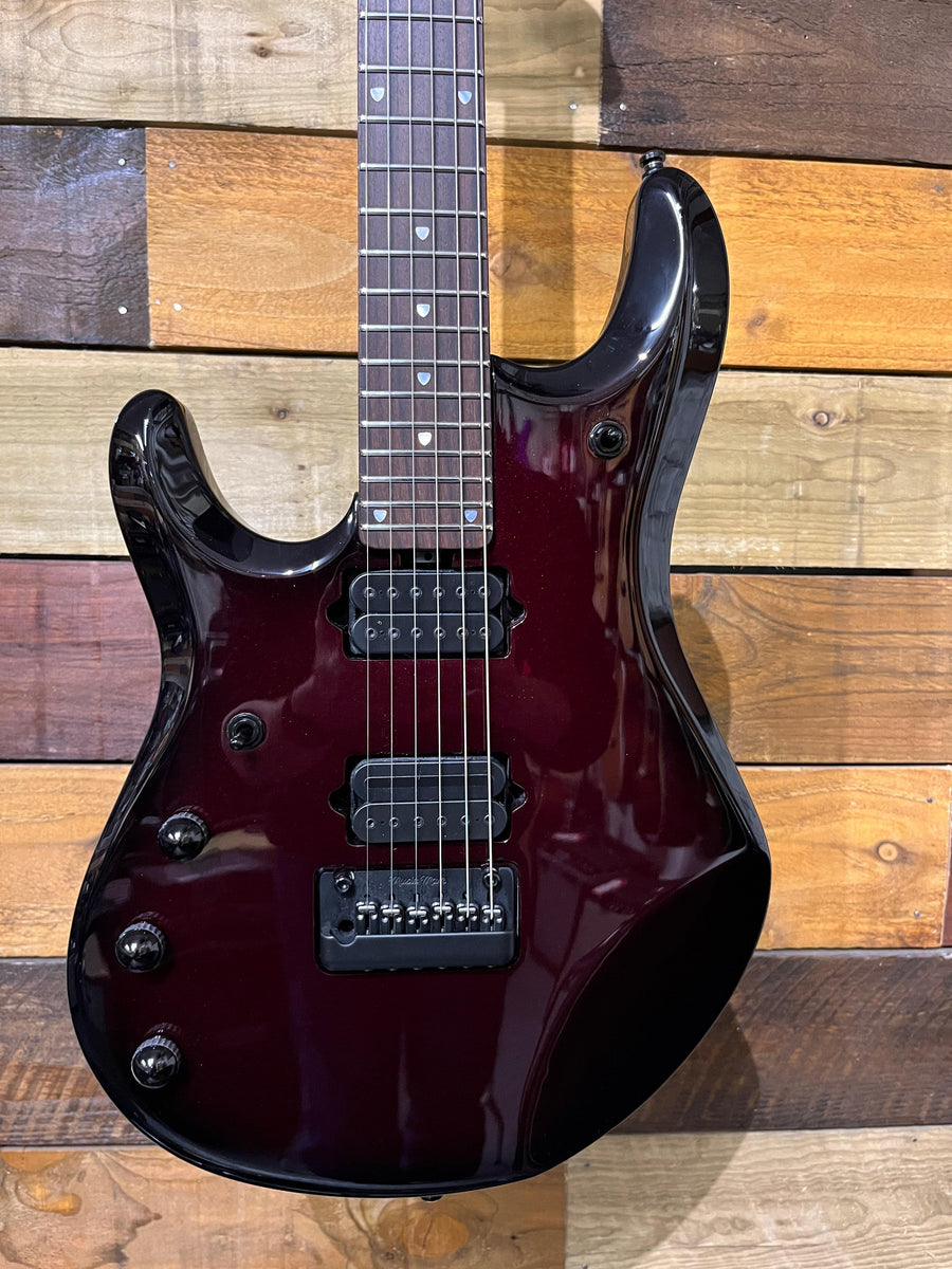 Ernie Ball Music Man JP6 John Petrucci Piezo Pearl Redburst Lefty 2018 ...