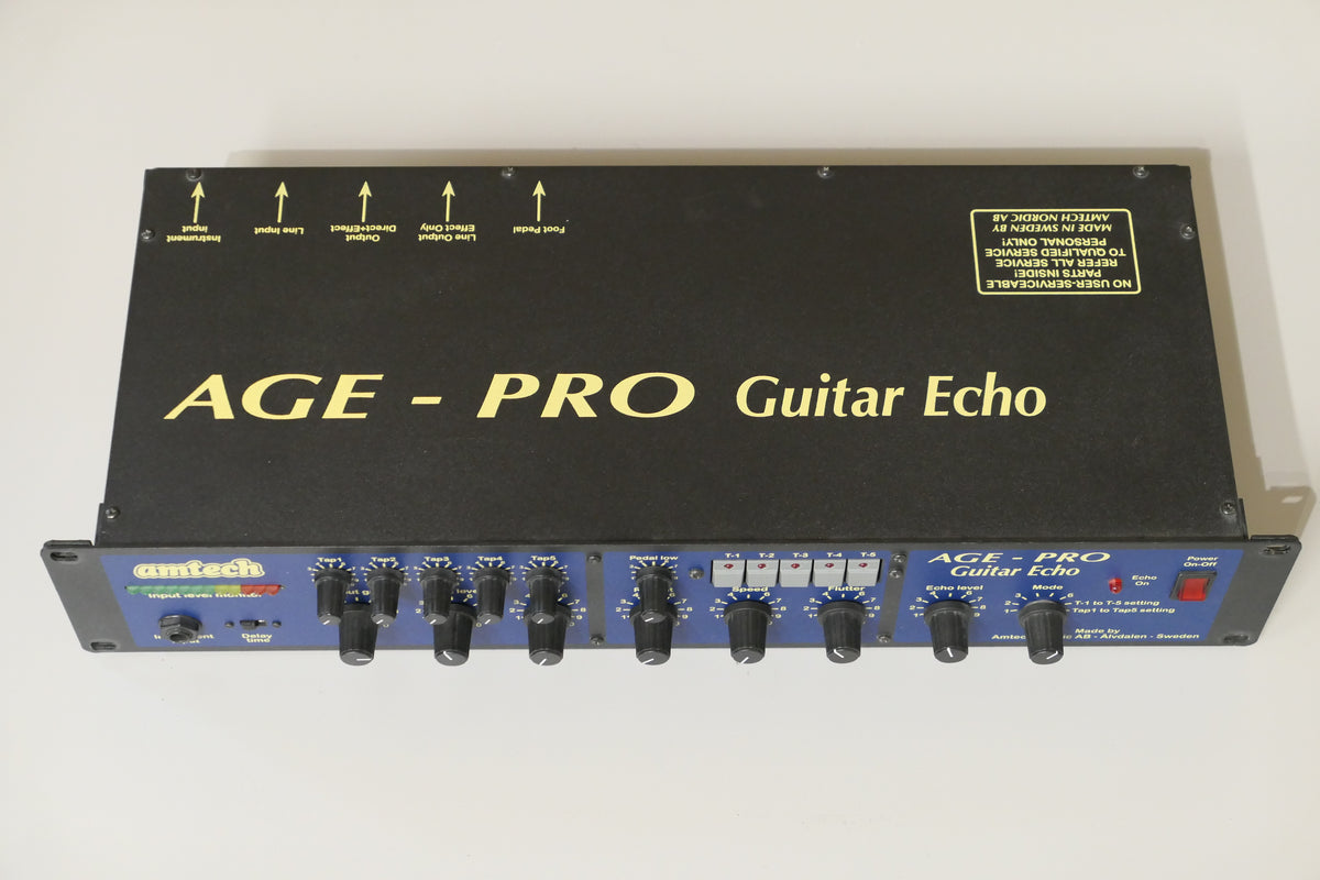 Amtech AGE-PRO Guitar Echo – MotoMusic