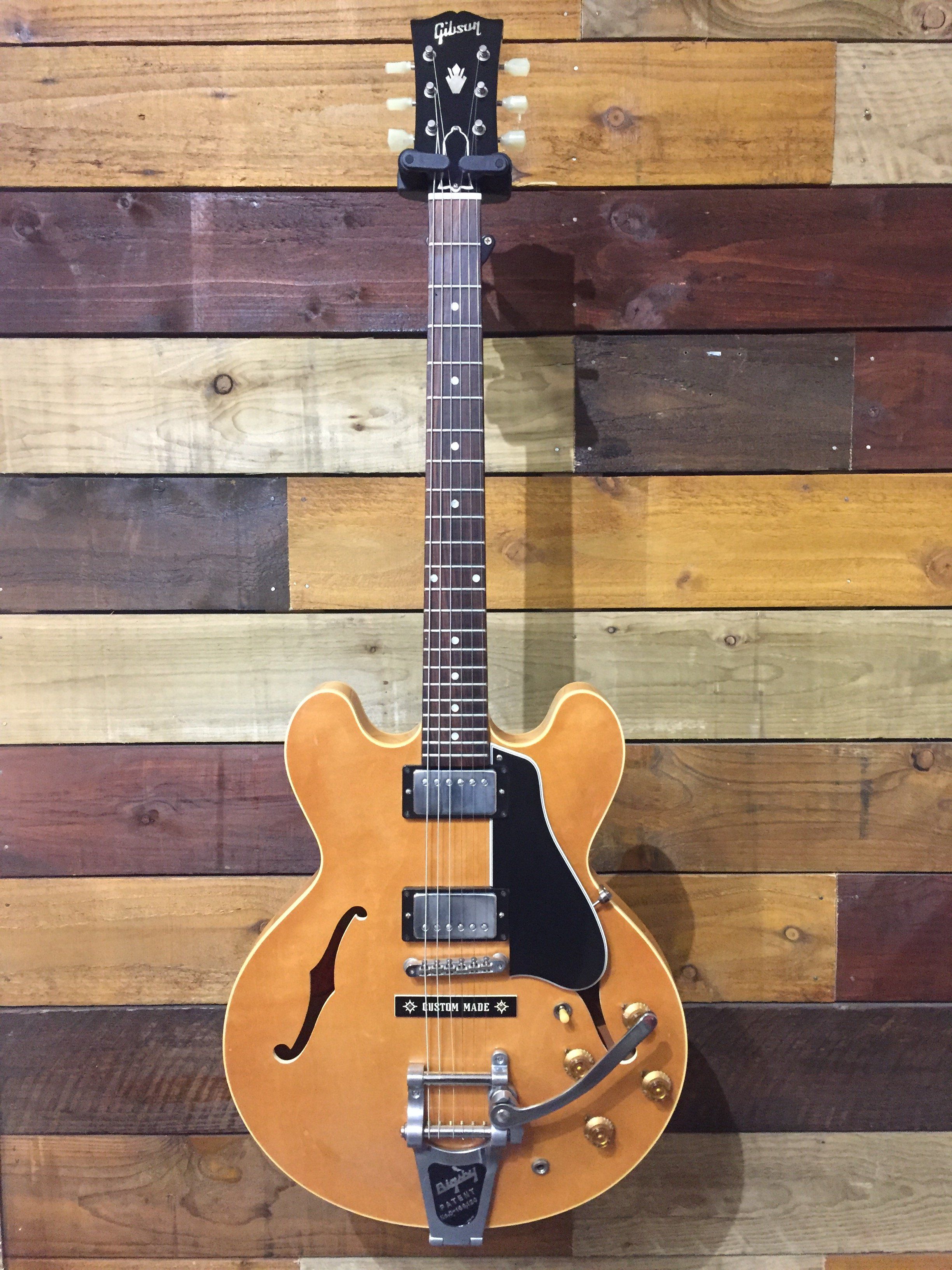 Gibson ES-335 1958 Custom Reissue Natural Bigsby 2016 – MotoMusic