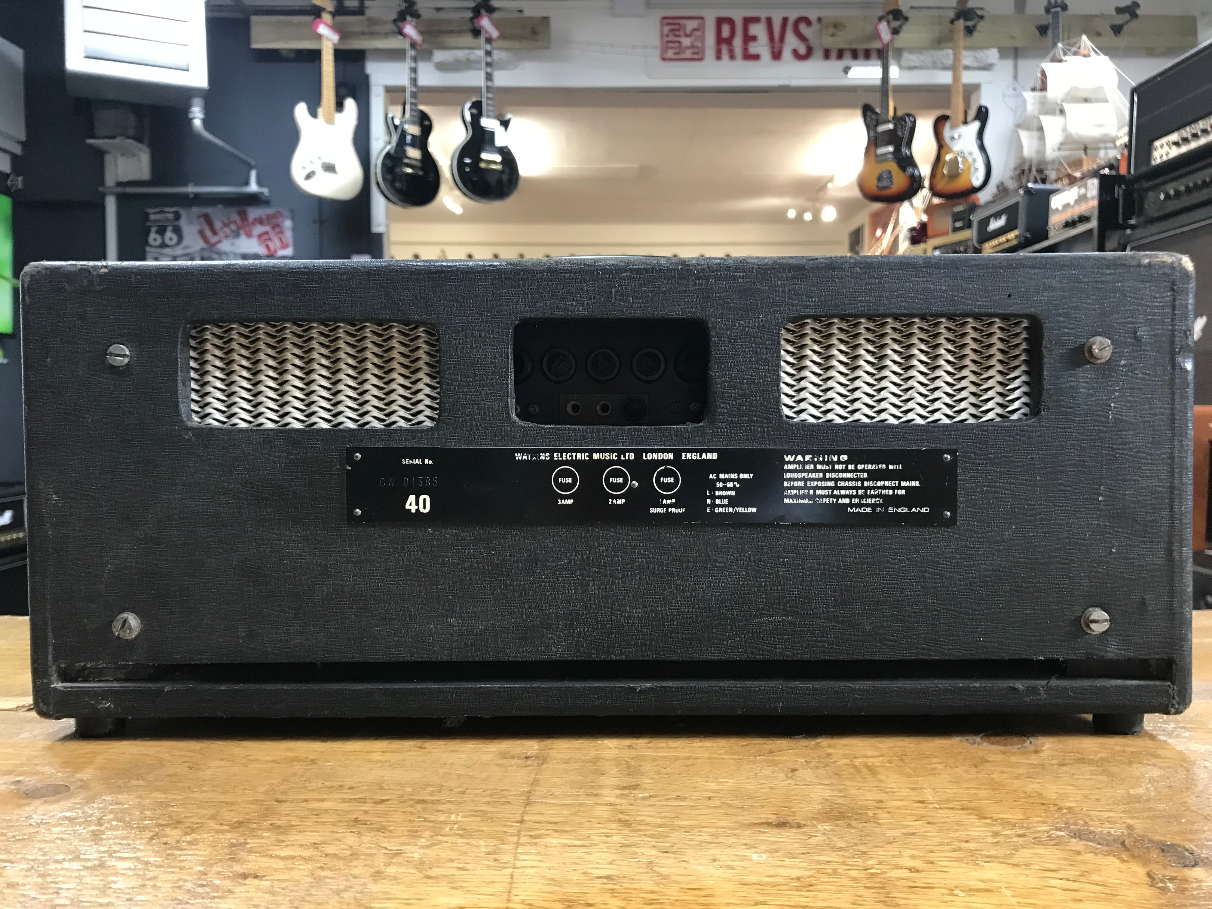 WEM ER-40 Amplifier Head 1960s – MotoMusic