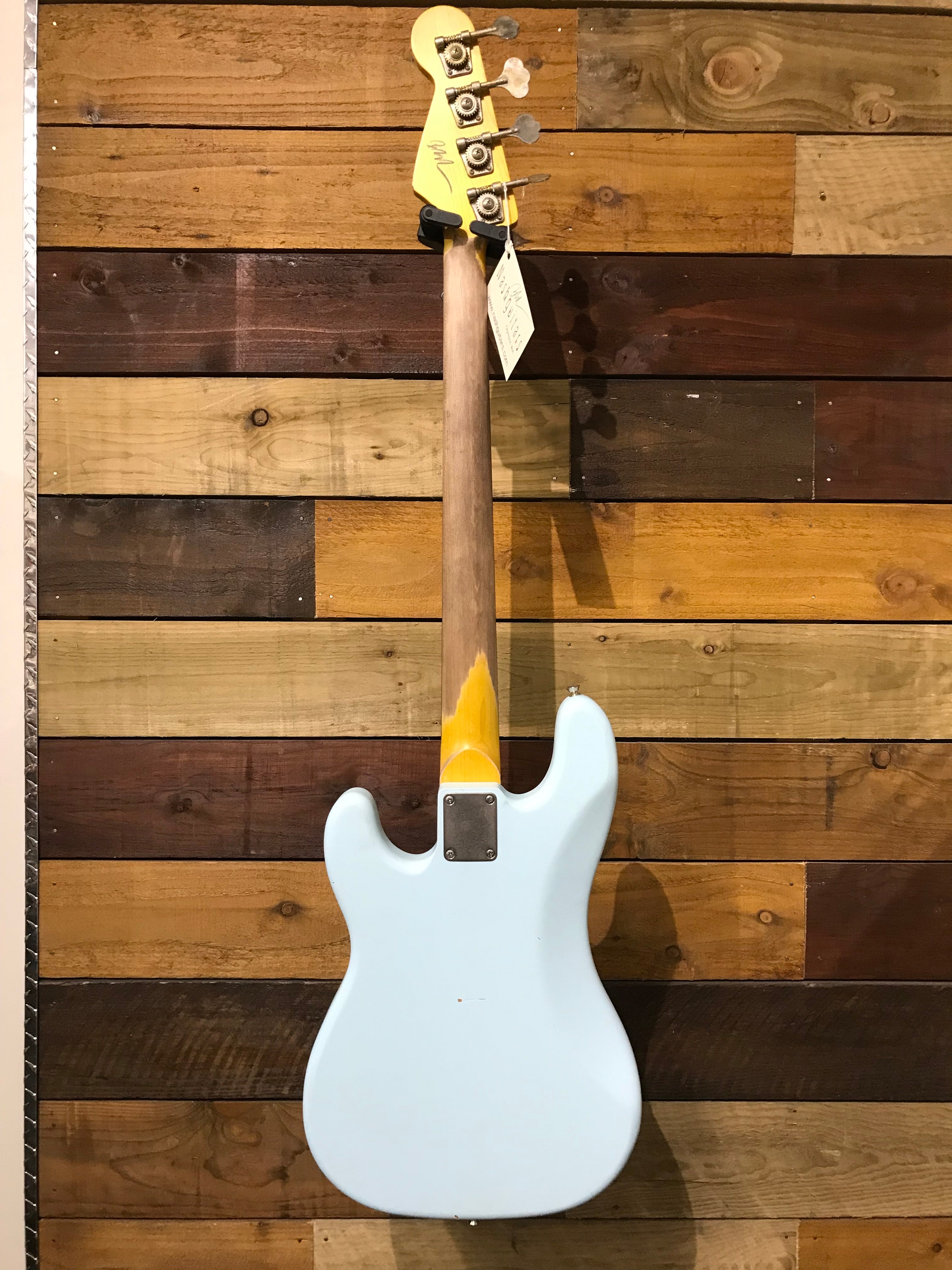 Nash PB-63 Sonic Blue "Lollar" Pickups Rosewood FB – MotoMusic