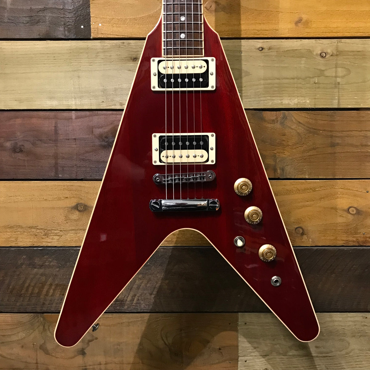 Gibson Flying V Pro T Wine Red 2015 – MotoMusic