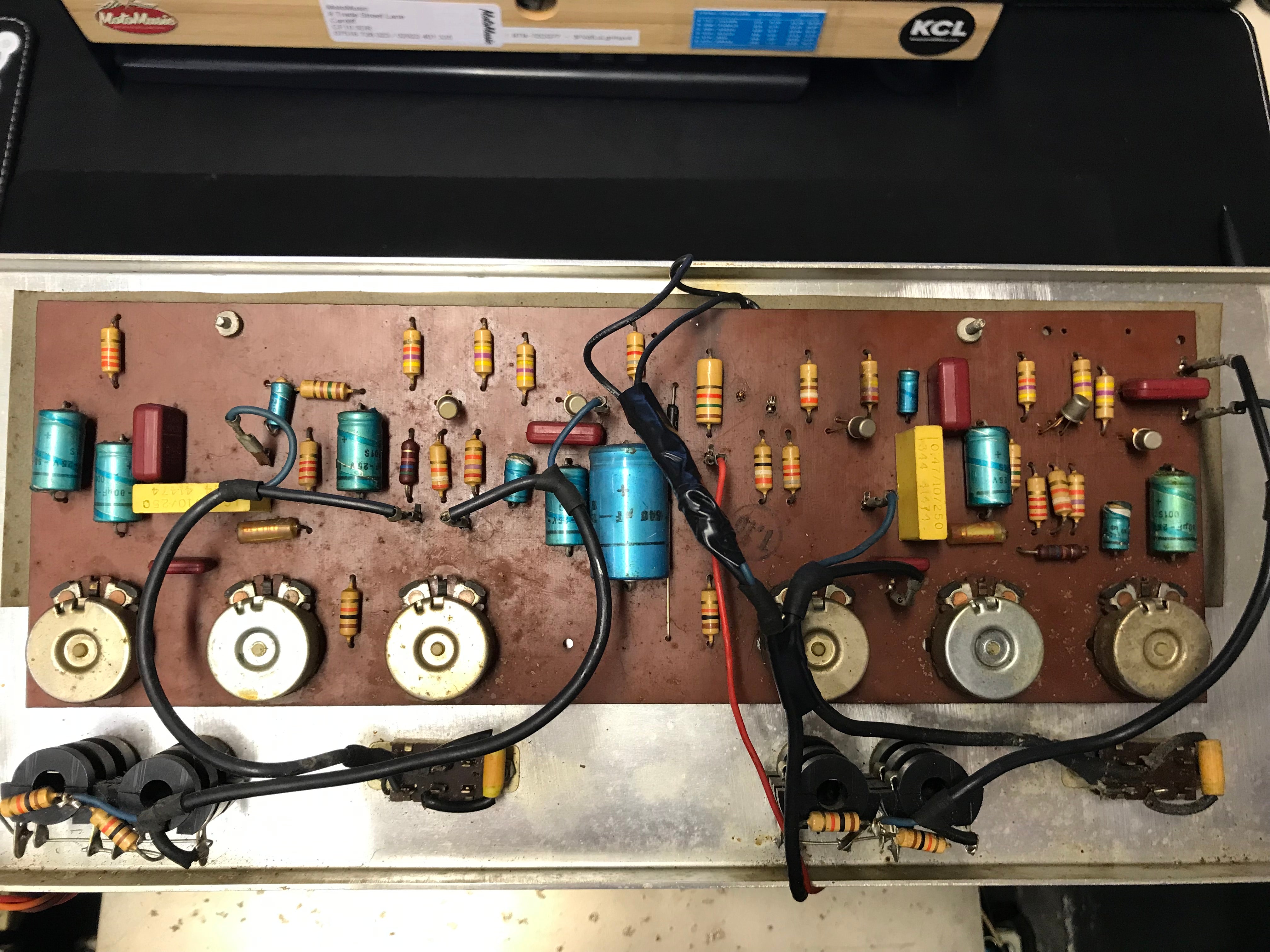 WEM ER-40 Amplifier Head 1960s – MotoMusic