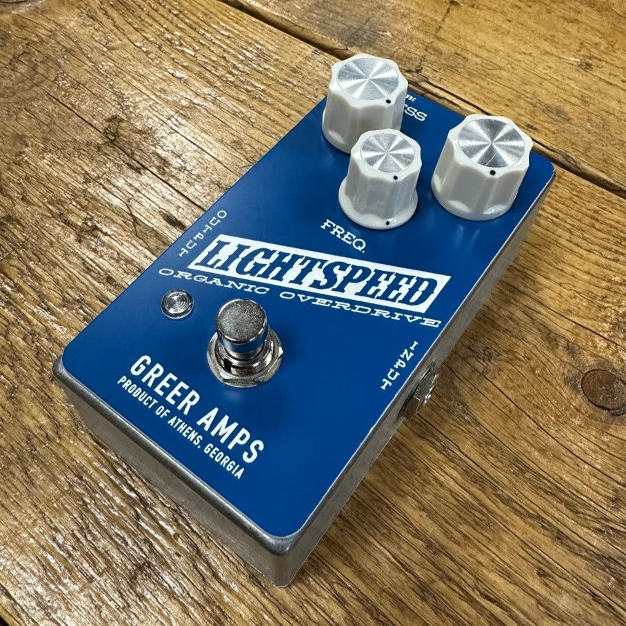 Greer Amps Lightspeed Organic Overdrive Pedal – MotoMusic