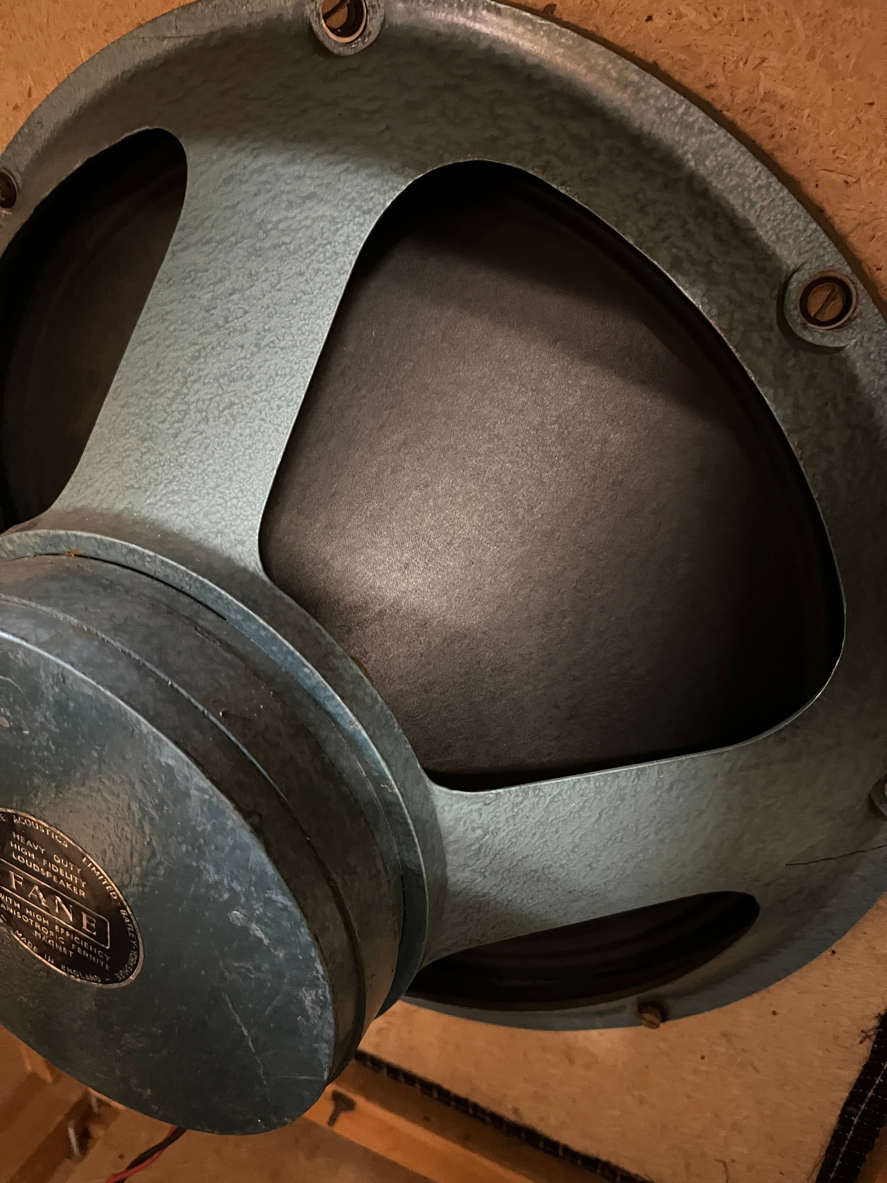 Selmer Goliath 100 watt 1x18 Fane Cabinet 1960's – MotoMusic