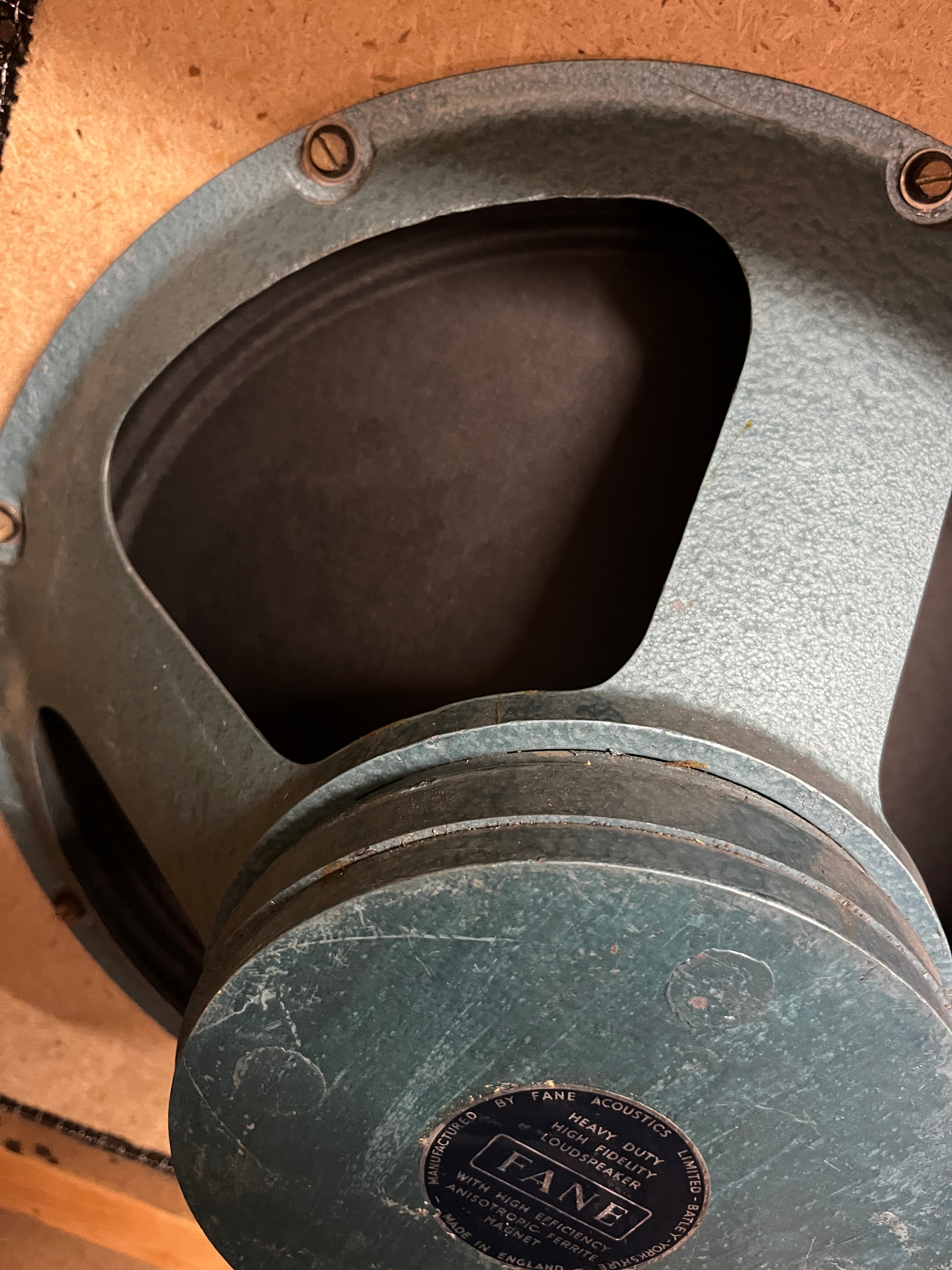 Selmer Goliath 100 watt 1x18 Fane Cabinet 1960's – MotoMusic